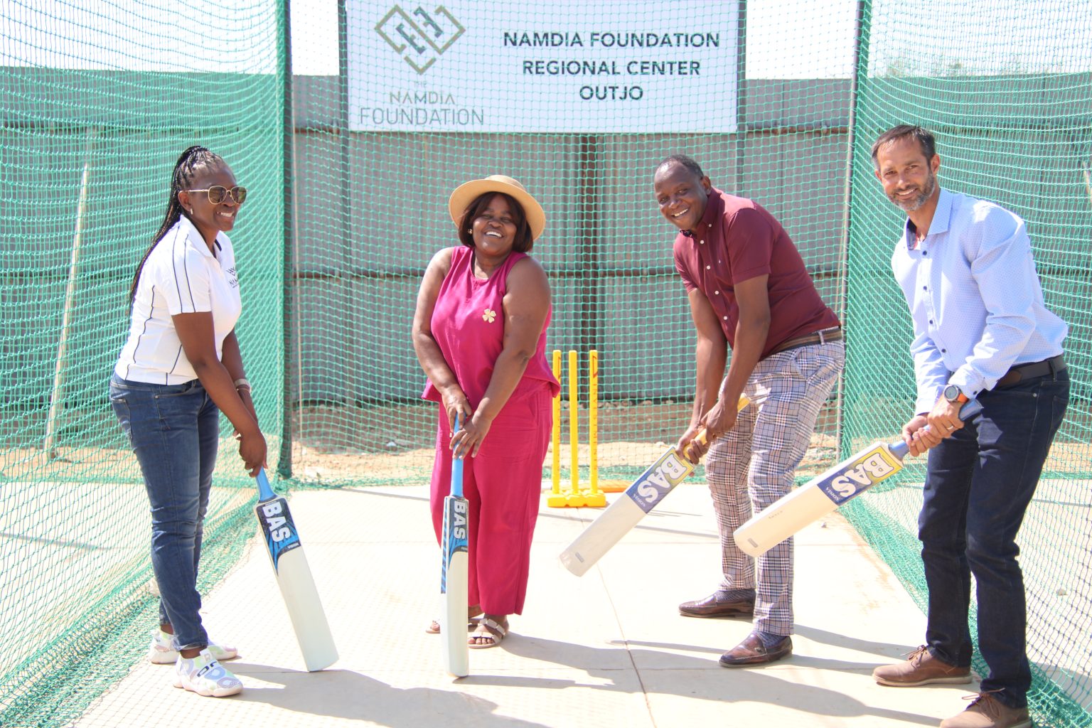 NAMDIA Foundation inaugurates Outjo Cricket Facility - Cricket Namibia